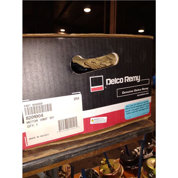 BRAND NEW, DELCO REMY 8201004 - 39MT 12V STARTER, PART #20A