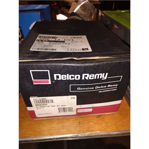 BRAND NEW, DELCO REMY 8600201 - 28SI 12V 160A ALTERNATOR, PART #21A