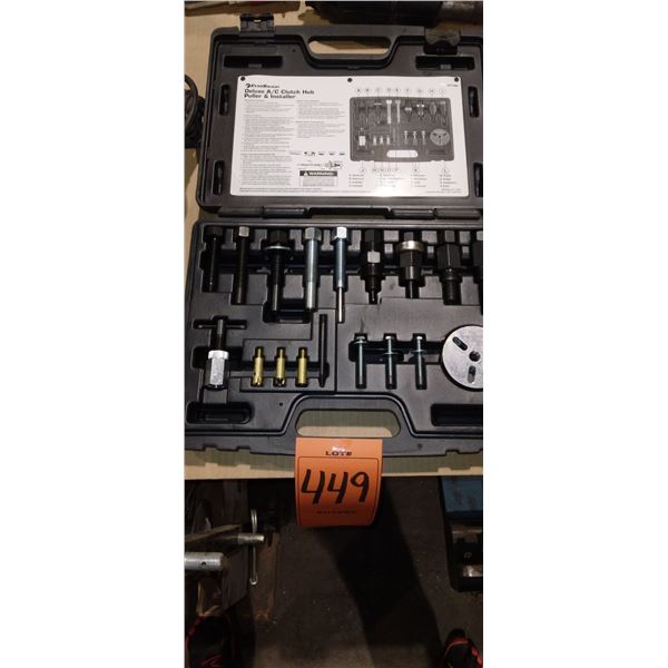 DELUXE A/C CLUTCH HUB PULLER AND INSTALLER