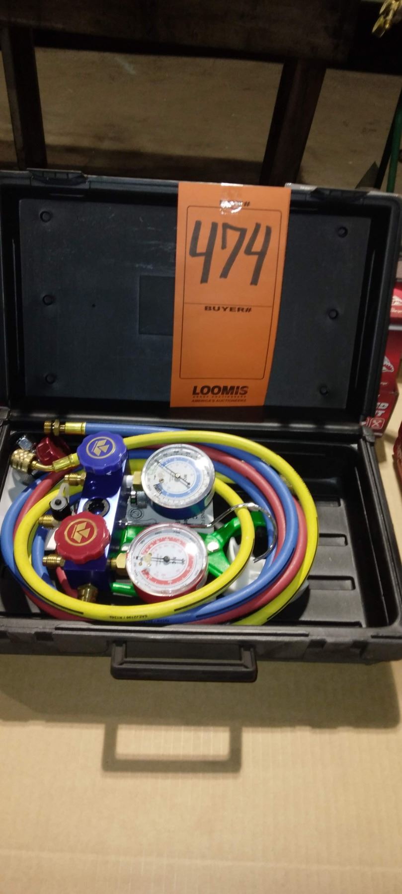 MASTERCOOL PROFESSIONAL MANIFOLD GAUGE SET