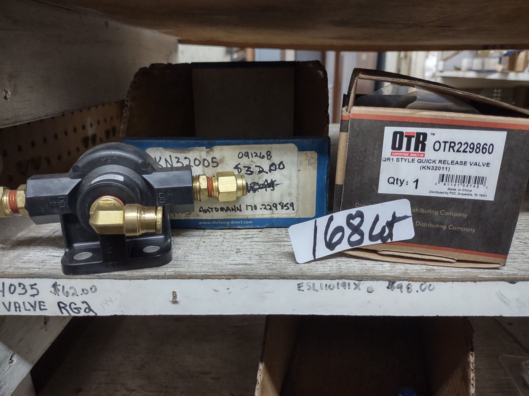 QR-1 QUICK RELEASE VALVE, AIR BRAKE QUICK RELEASE VALVE KN32005, COST ...