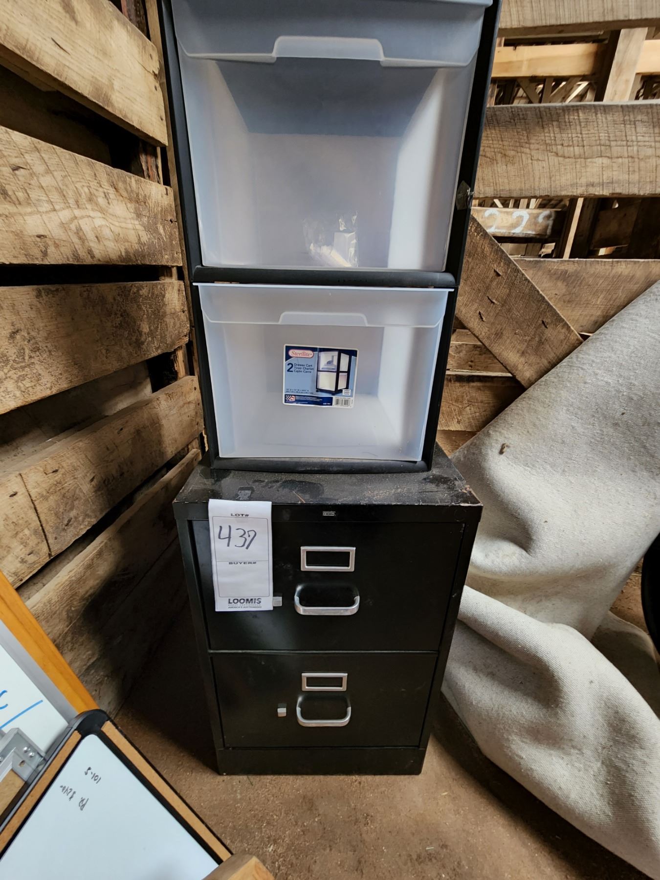 File 2 Drawer + Plastic 2 Drawer