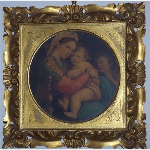 Alinari Religious Framed Print Madonna Christ #2344630