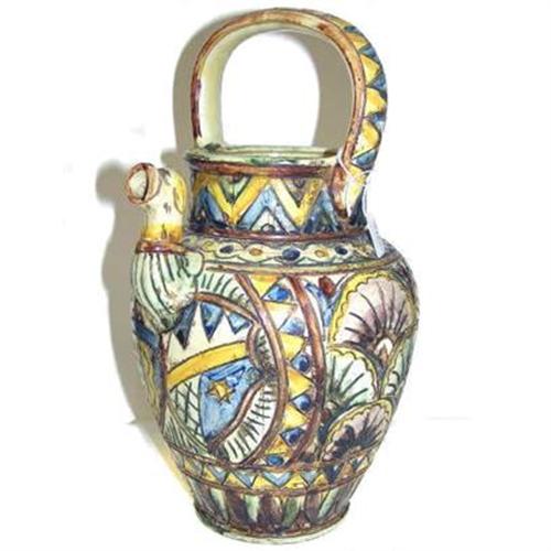 CELLINI Earthenware Majolica Pitcher / Jug #2314439