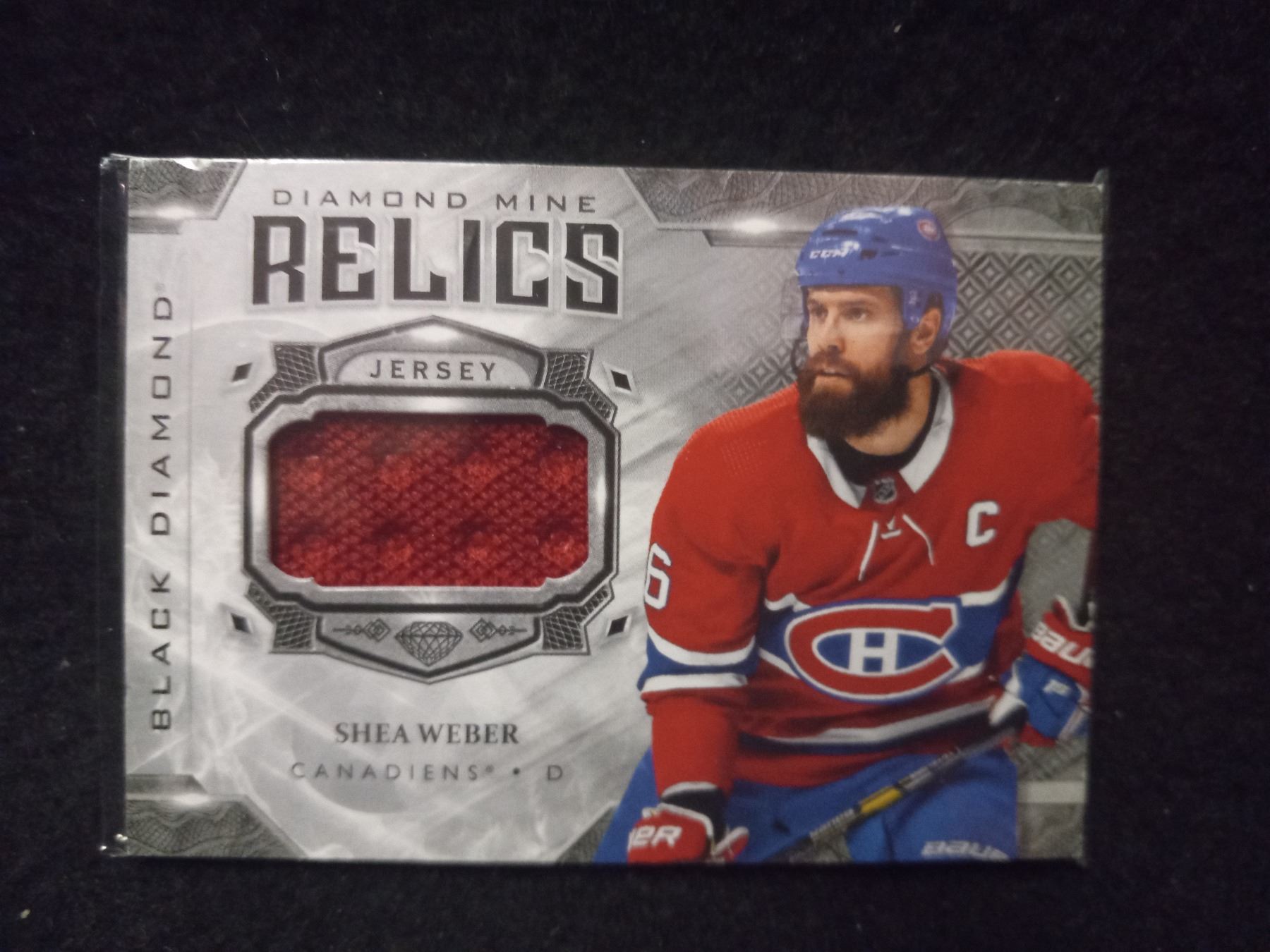 Shea Weber Jersey Card DM-SW