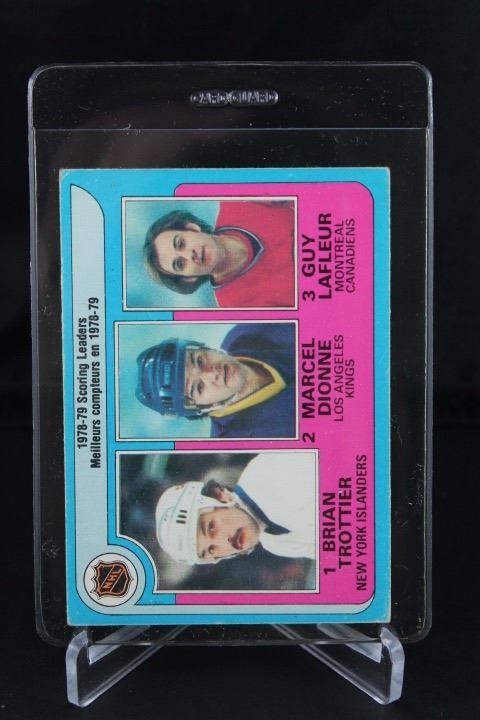 79-80 OPC Scoring Leaders Bryan Trottier Marcel Dionne Guy Lafleur