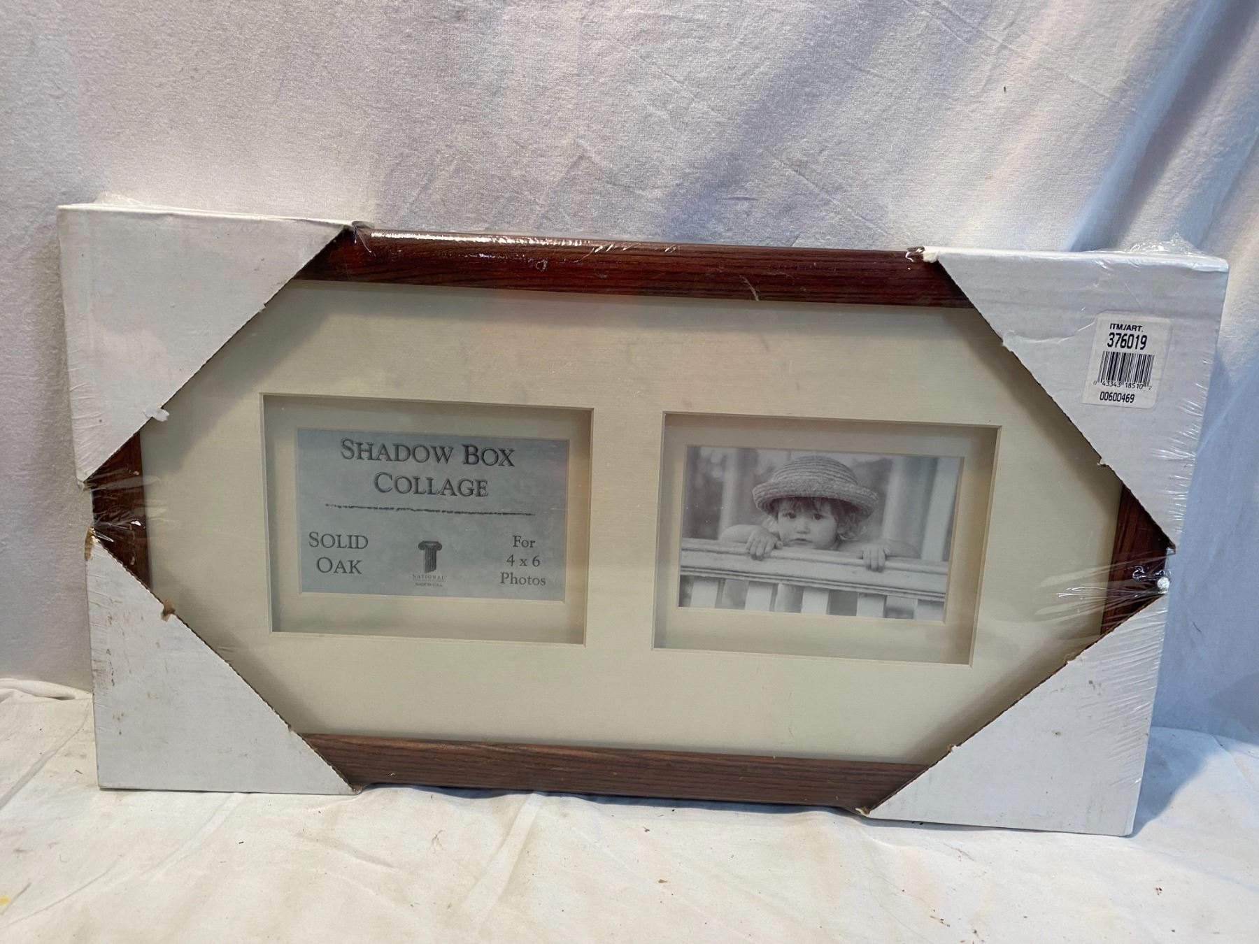 Shadow box collage frame