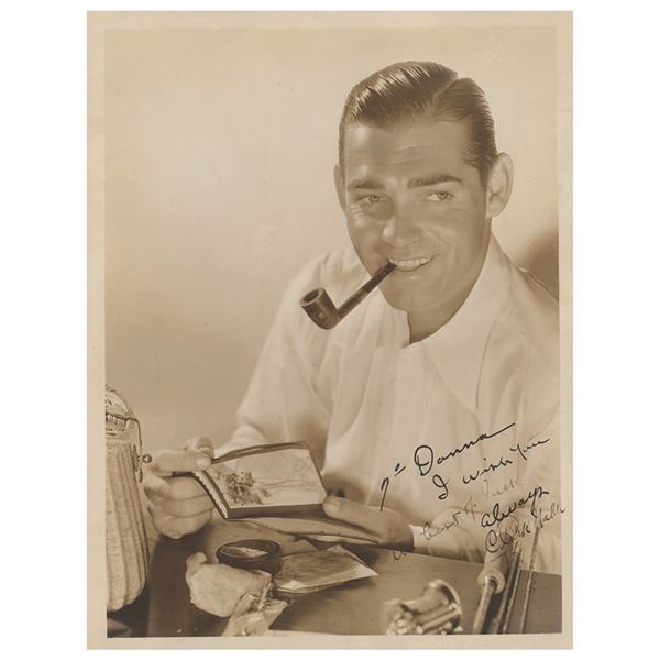 Clark Gable Signed Photograph