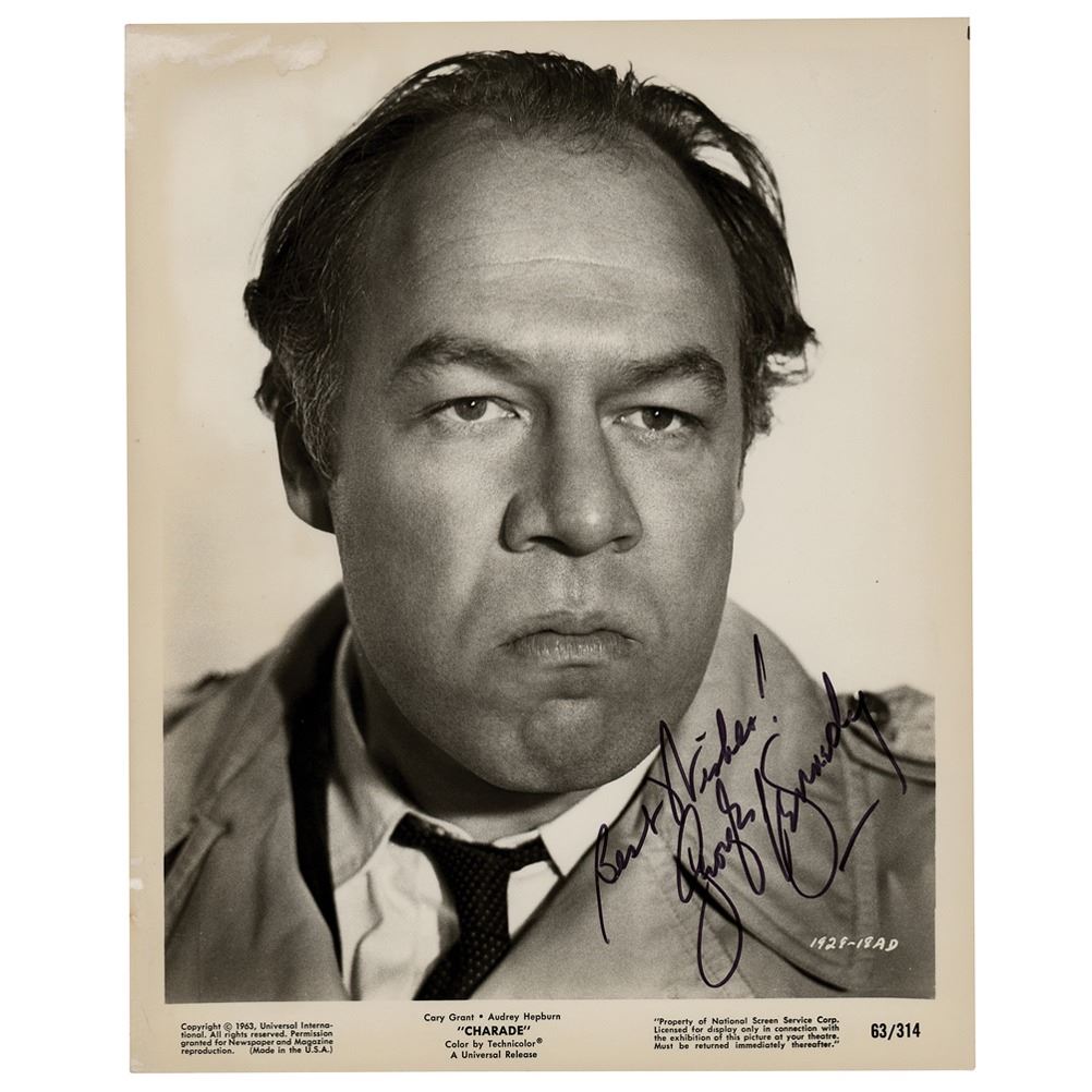 George Kennedy Signed Photograph
