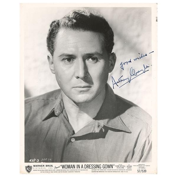 Anthony Quayle Signed Photograph