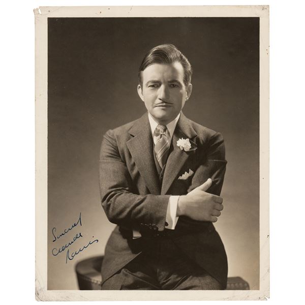 Claude Rains Signed Photograph
