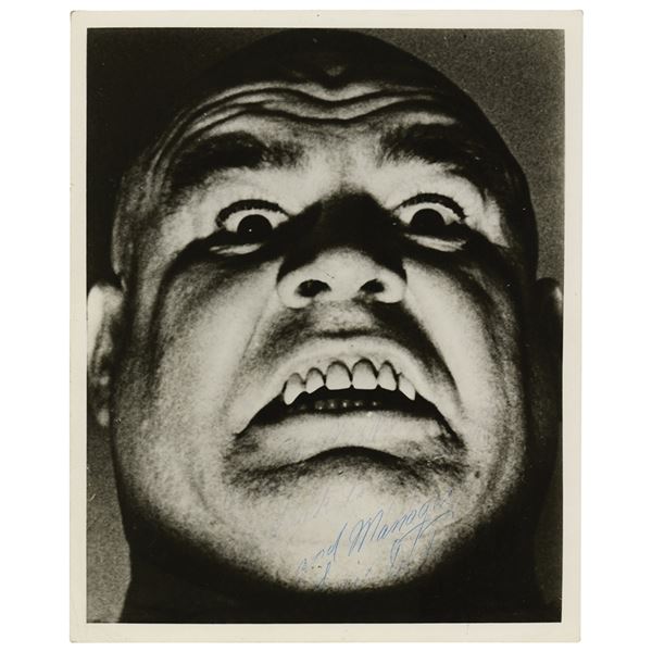 Tor Johnson Signed Photograph