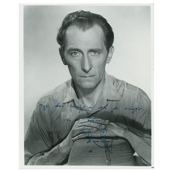 Peter Cushing Signed Photograph