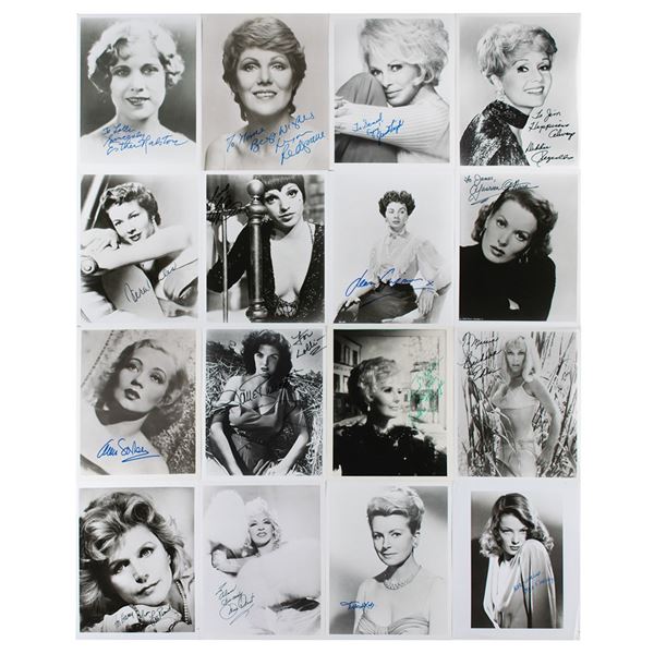 Actresses (16) Signed Photographs