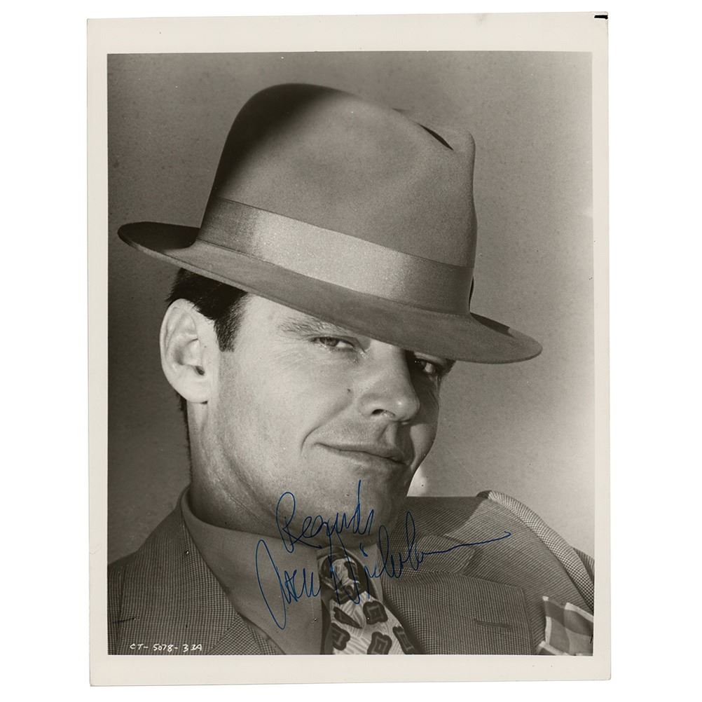Jack Nicholson Signed Photograph