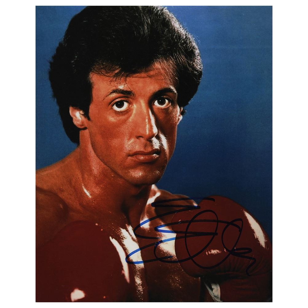 Sylvester Stallone Signed Photograph