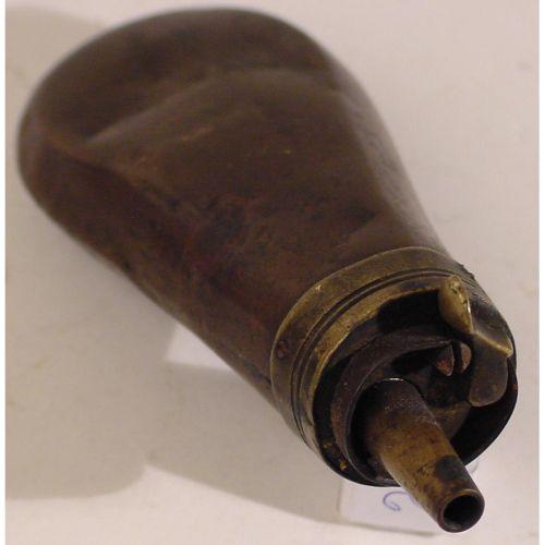 Brass & Copper Powder Horn