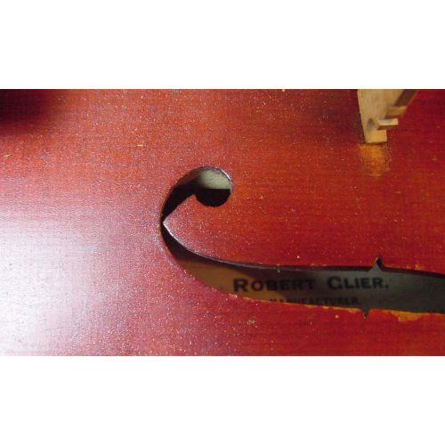 Robert Glier Cincinnati Violin 1891