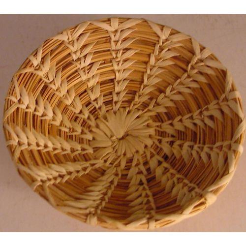 Native American Pine Needle Basket