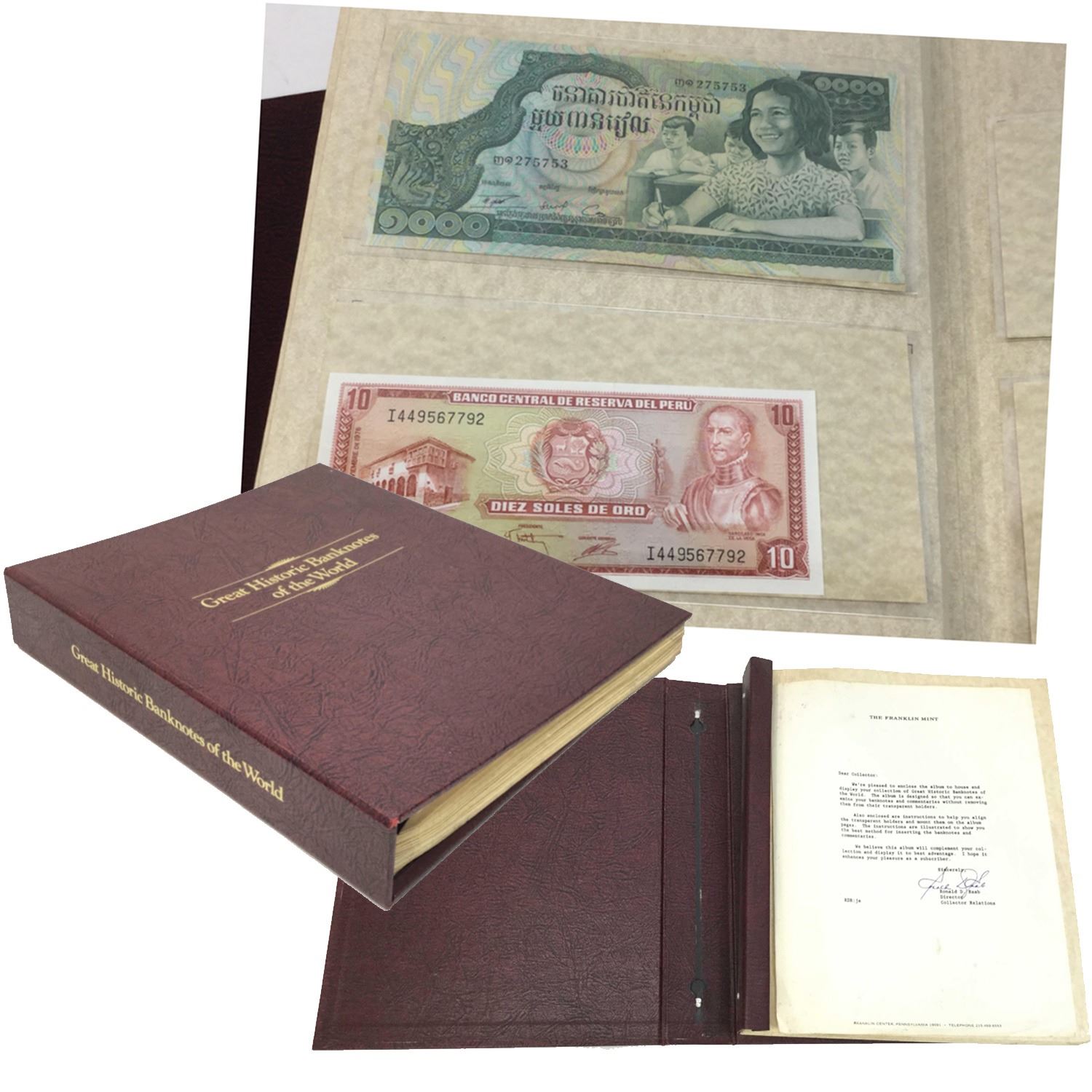 *Great Historic Banknotes of the World Collection. You will receive 68 ...