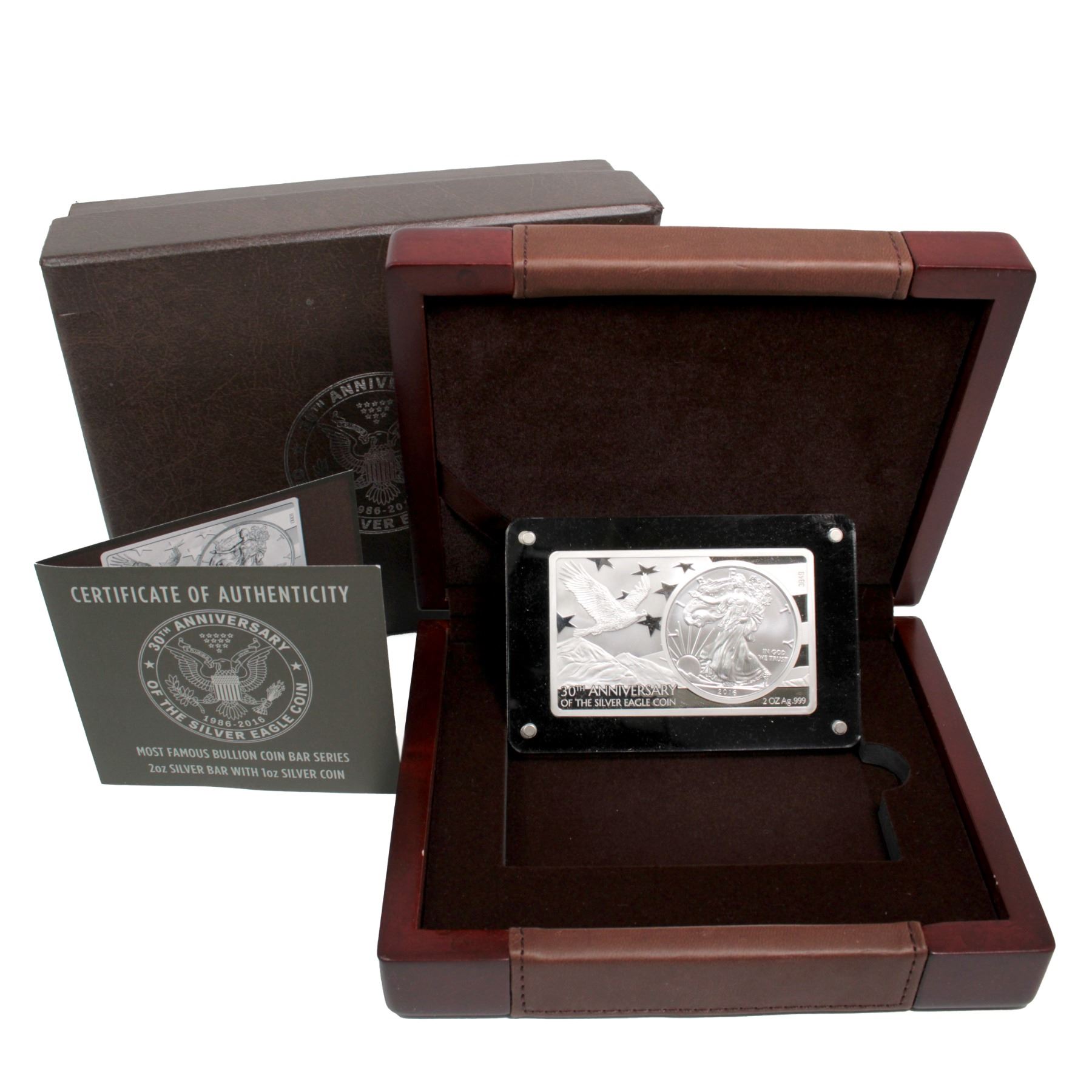 Most Famous Coin Bar Series - 1986-2016 USA 30th Anniversary of the ...