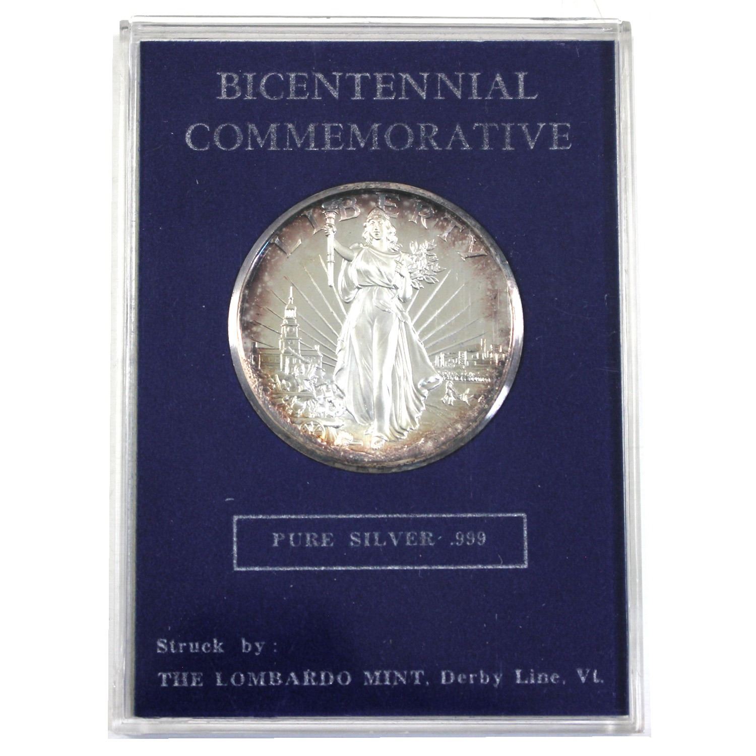 Liberty USA 200 Years of Liberty Commemorative Bicentennial 1oz .999 ...