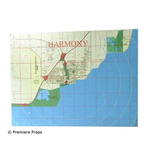 Passions MAP OF HARMONY TV Movie Props