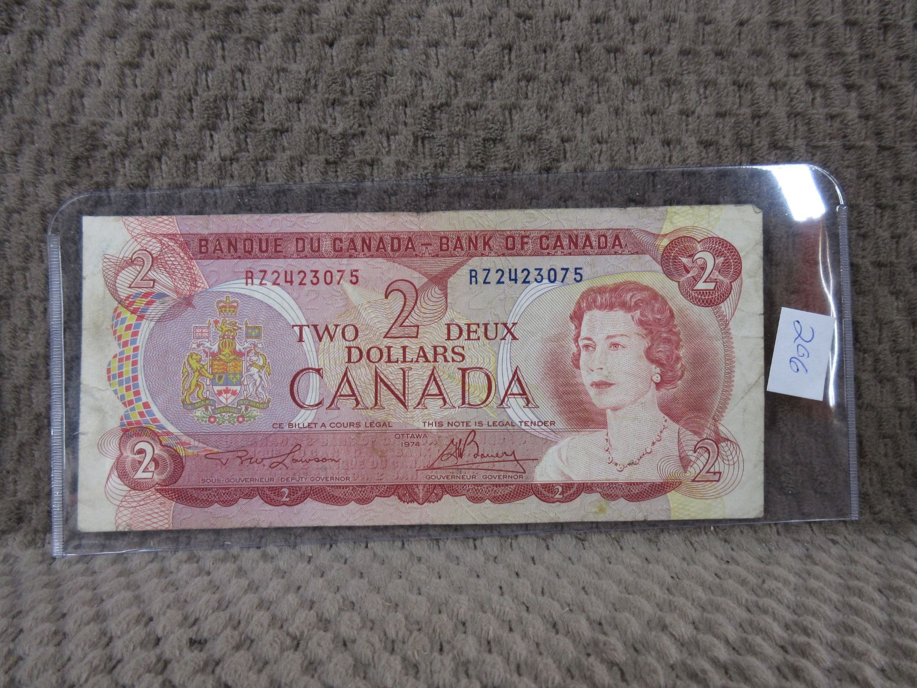 1974 Canadian Two Dollar Bill 1974-canadian-two-dollar-bill