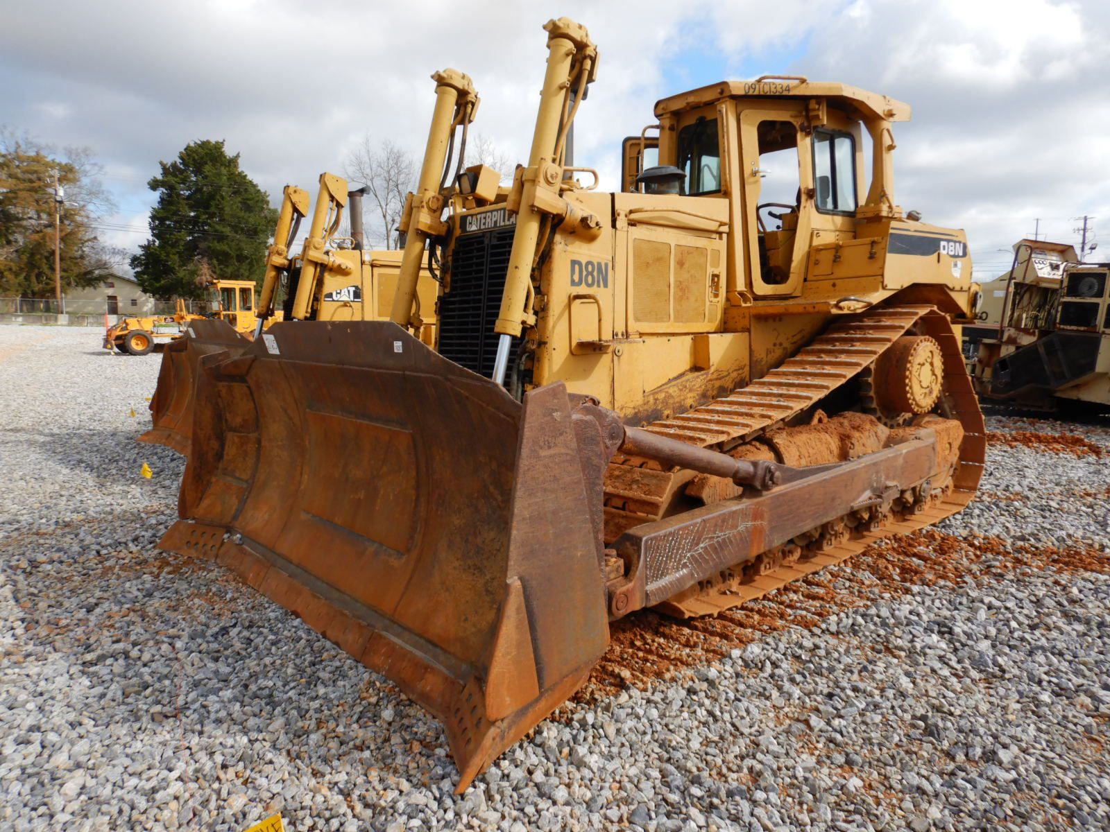 1987 CAT D8N Dozer / Crawler Tractor - J.M. Wood Auction Company, Inc.
