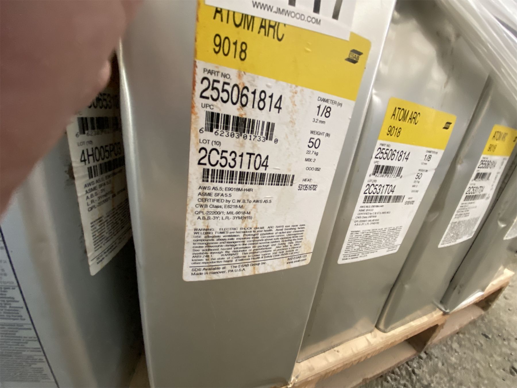 ESAB ATOM ARC 9018 WELDING RODS ESAB ATOM ARC 9018 WELDING RODS