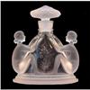 Czech Bohemian LEAD CRYSTAL 3D Perfume Bottle #2340597