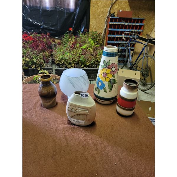 Glass And Ceramic Vases Beck Auctions Inc