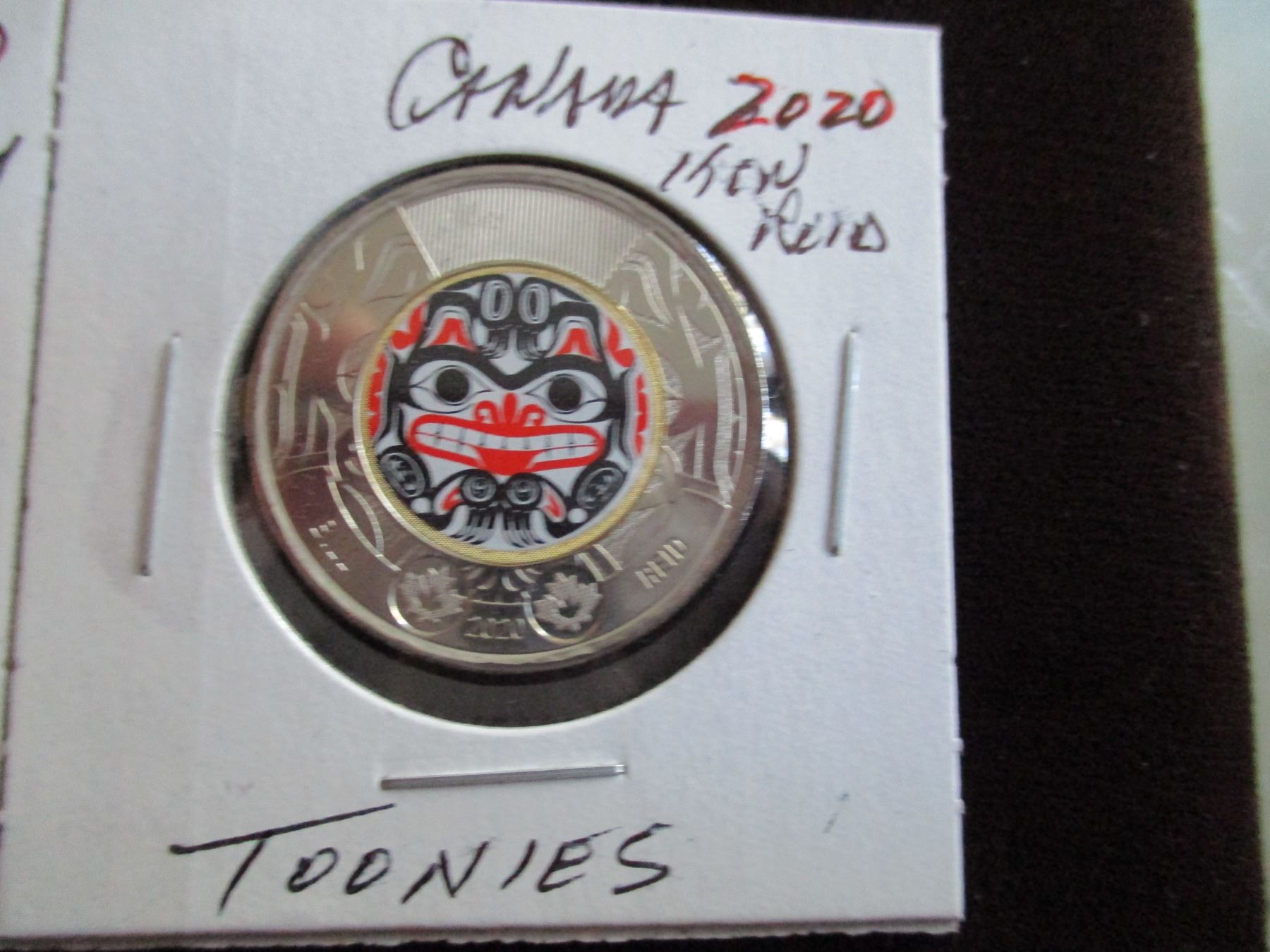 2019 D-DAY, 2020 VICTORY & 2020 LEN REID CANADA COLORED TOONIES