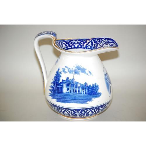 BUFFALO POTTERY GEORGE WASHINGTON PITCHER - H