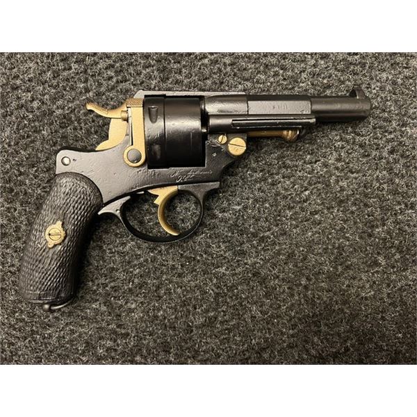 Antique French Mas Model 1873 Service Revolver .45 Acp