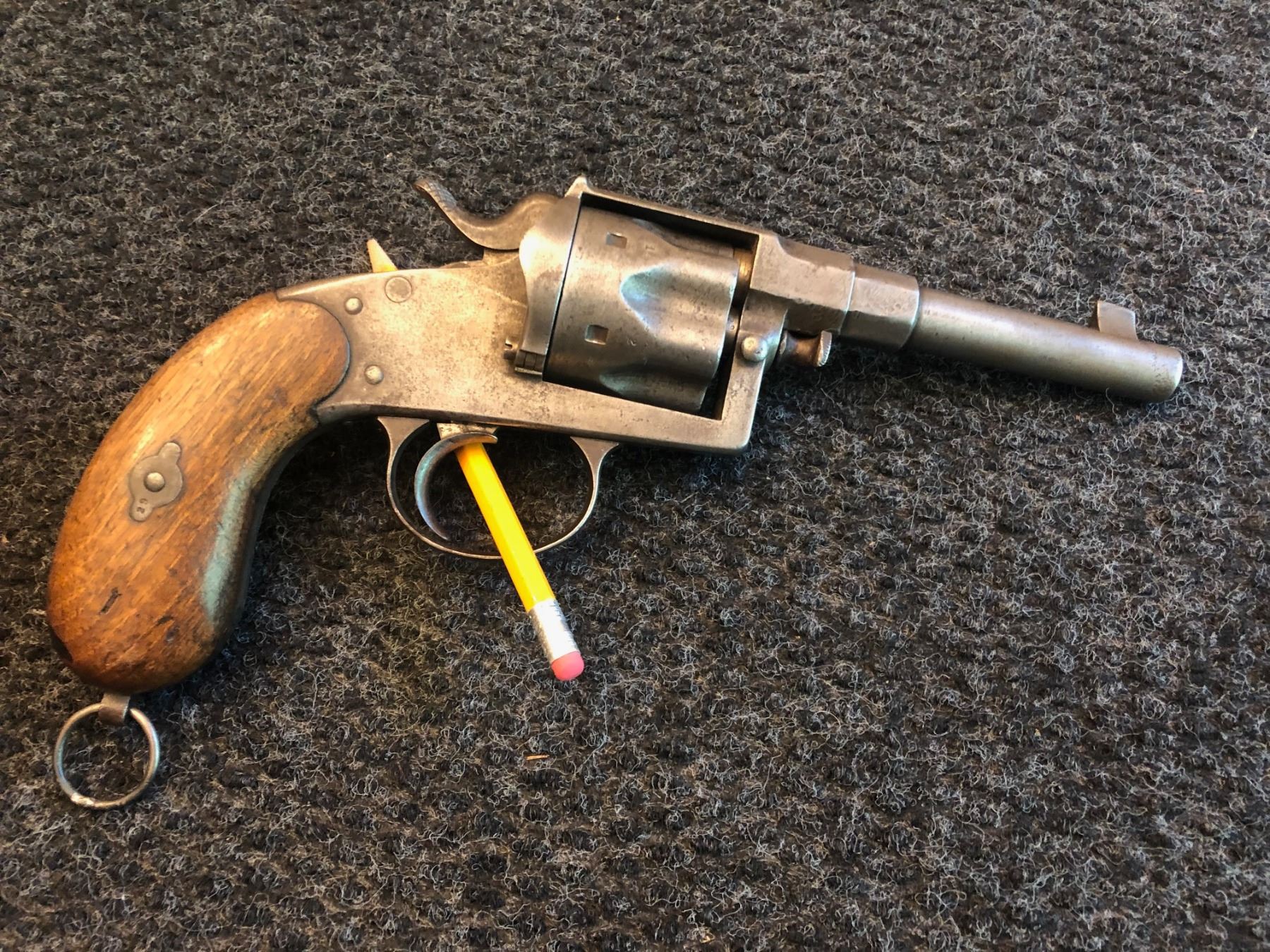 Antique German Reichs Revolver model 1886 Manufactured by Von Dreyse