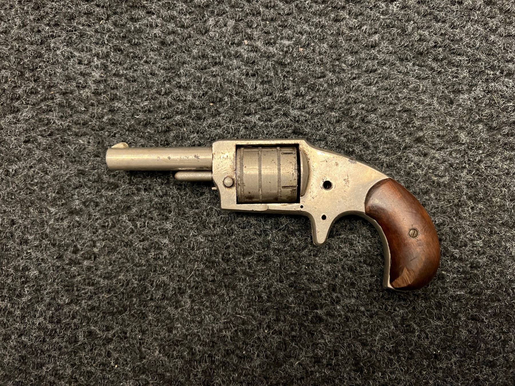 Antique Hardpan .32 Rimfire Spur Trigger Revolver