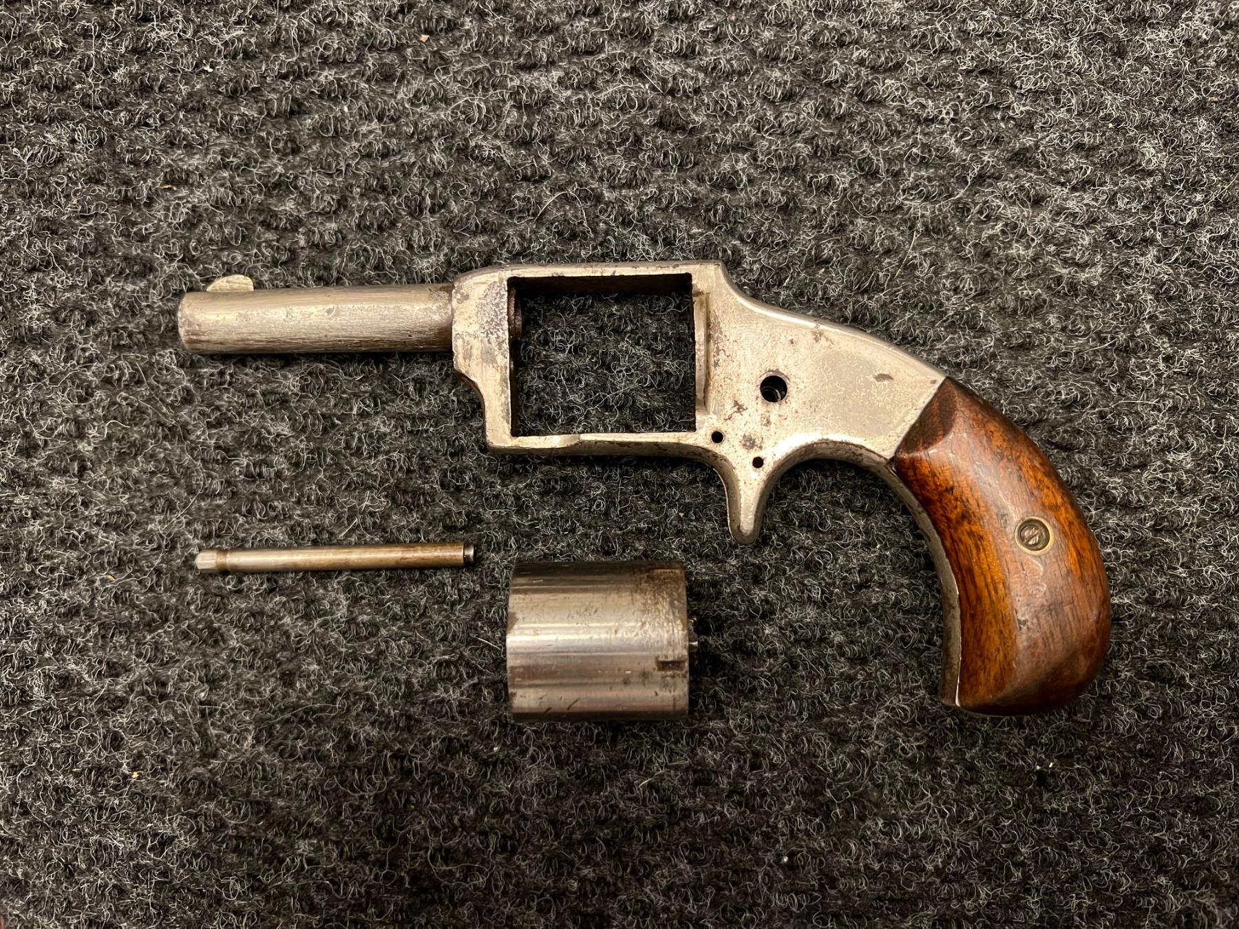 Antique Leader .32 Rimfire Spur Trigger Revolver