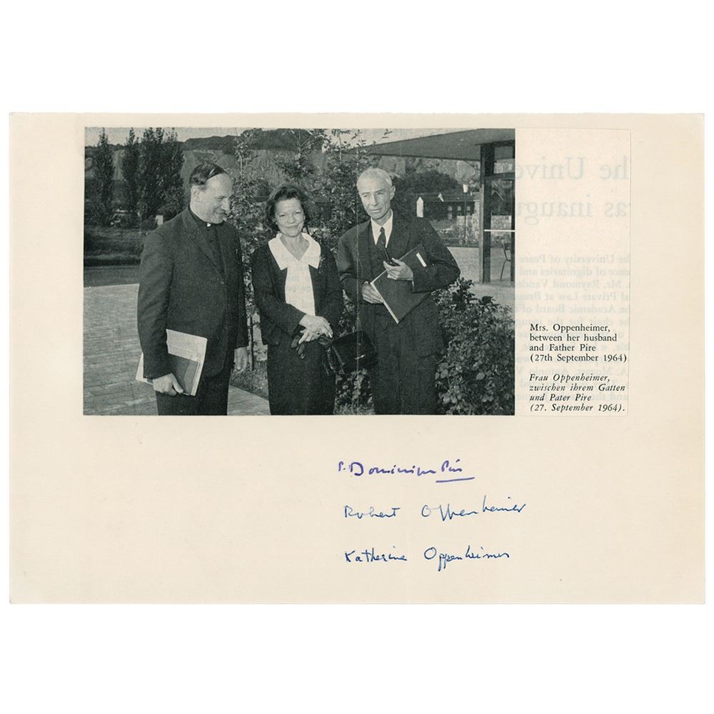 Robert Oppenheimer Signature
