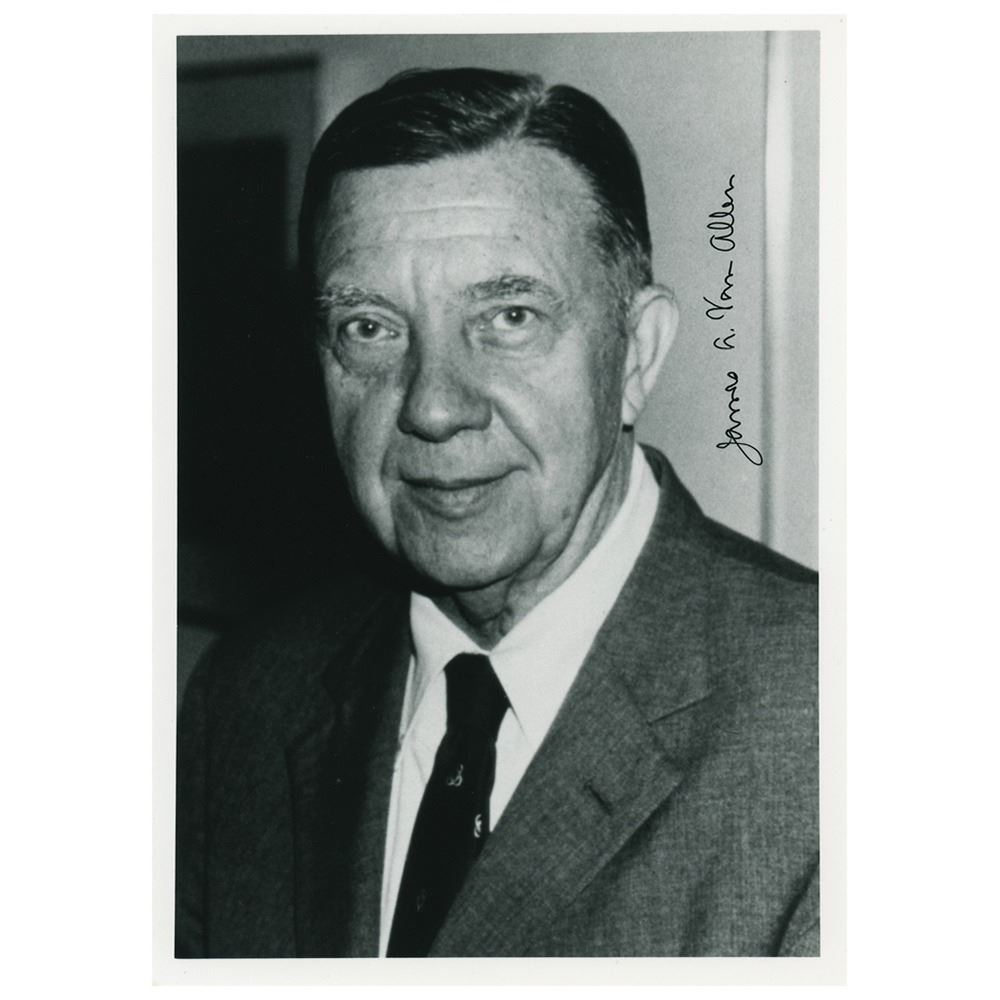 James Van Allen Signed Photograph