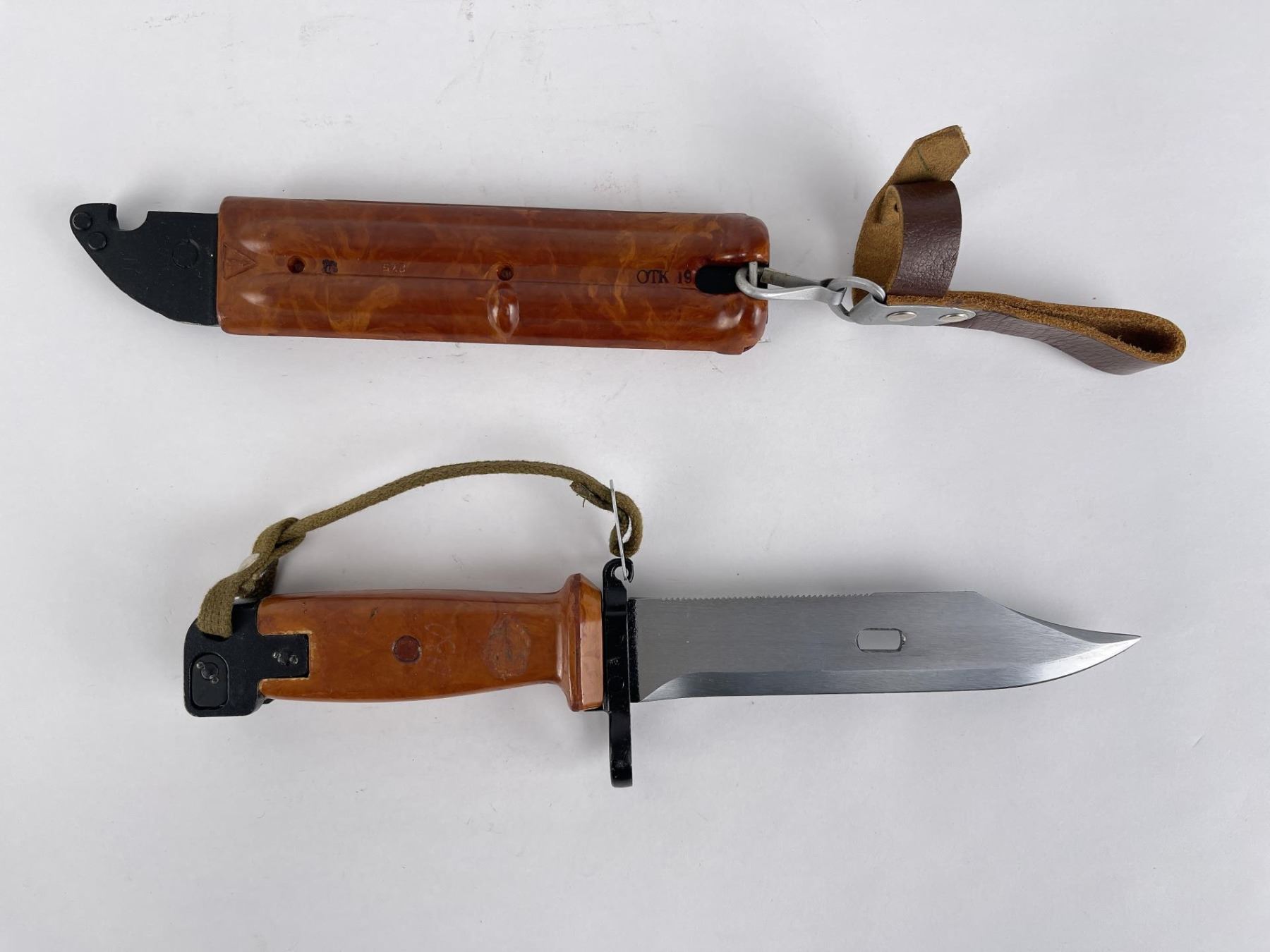 Russian Bakelite AK47 Rifle Bayonet