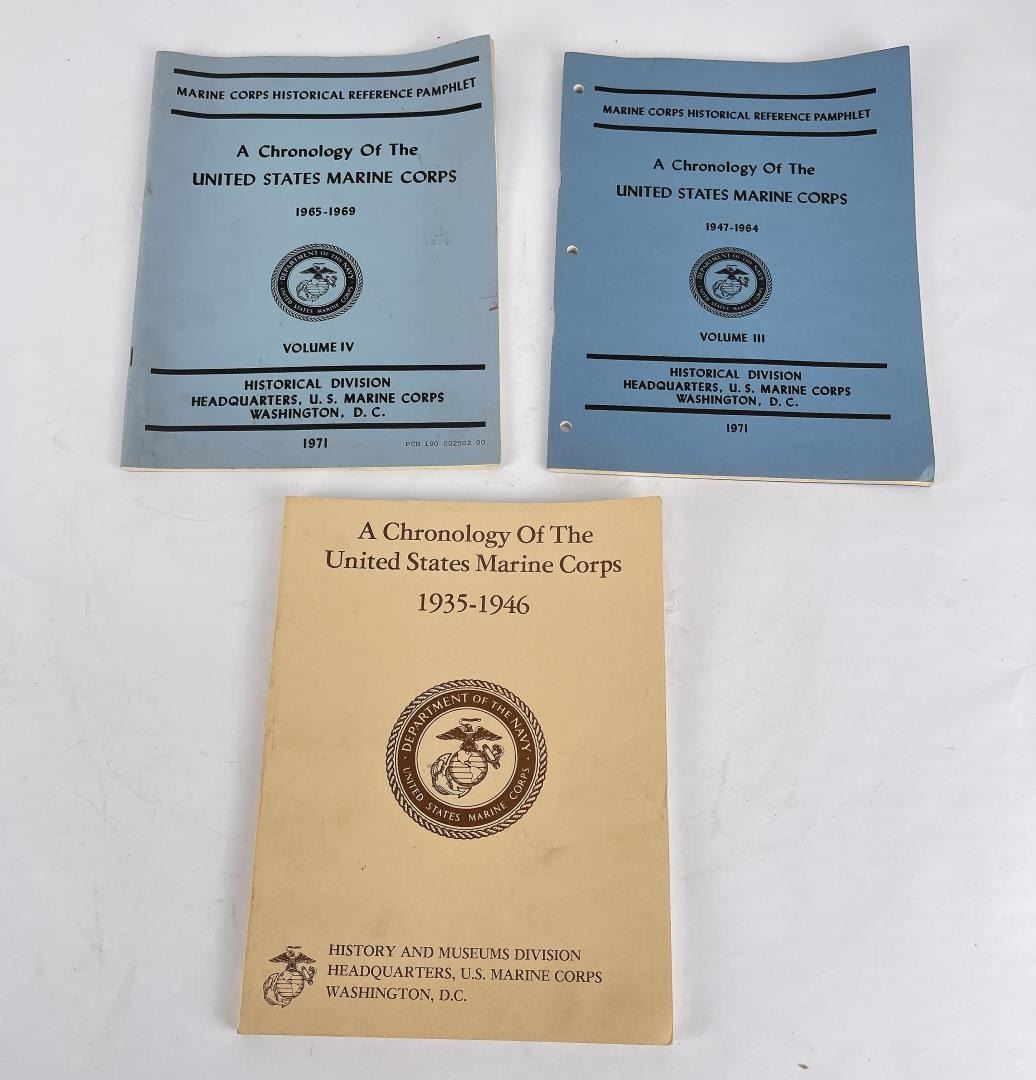 USMC Marine Corps History Books