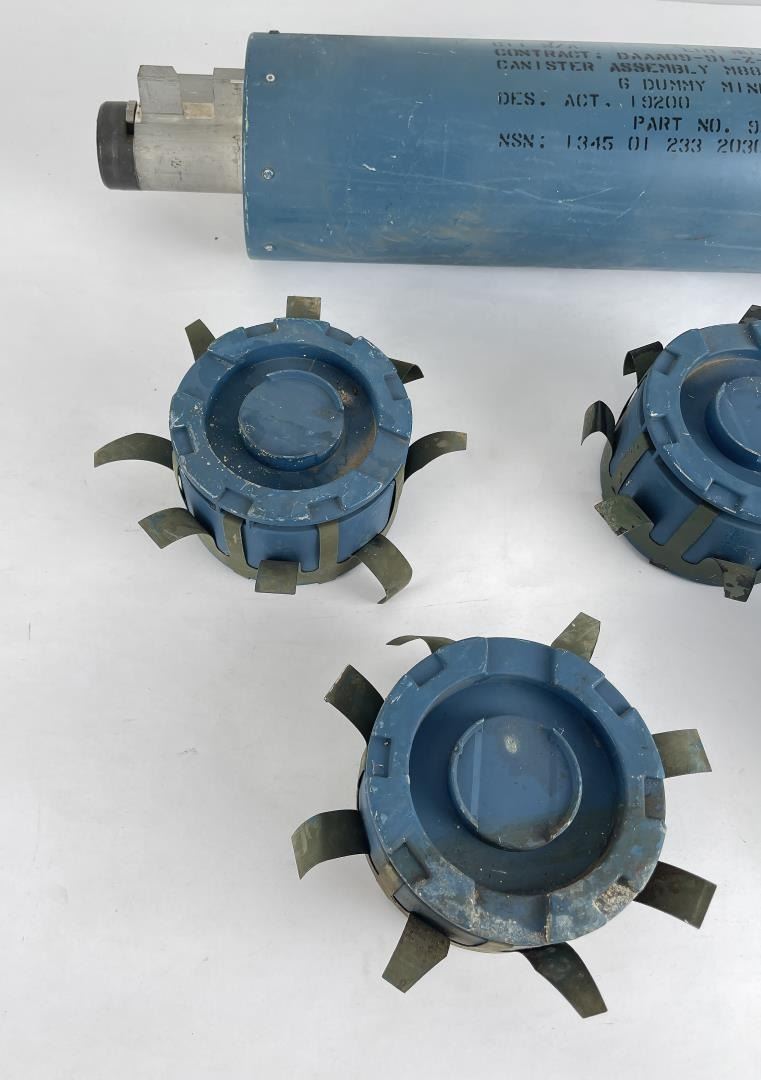 Vietnam War M88 Canister Dummy Cluster Mines