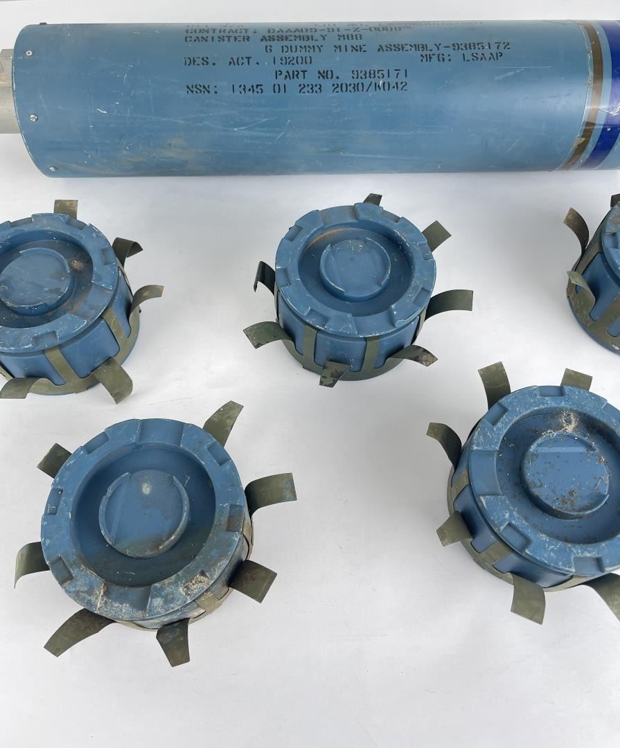 Vietnam War M88 Canister Dummy Cluster Mines