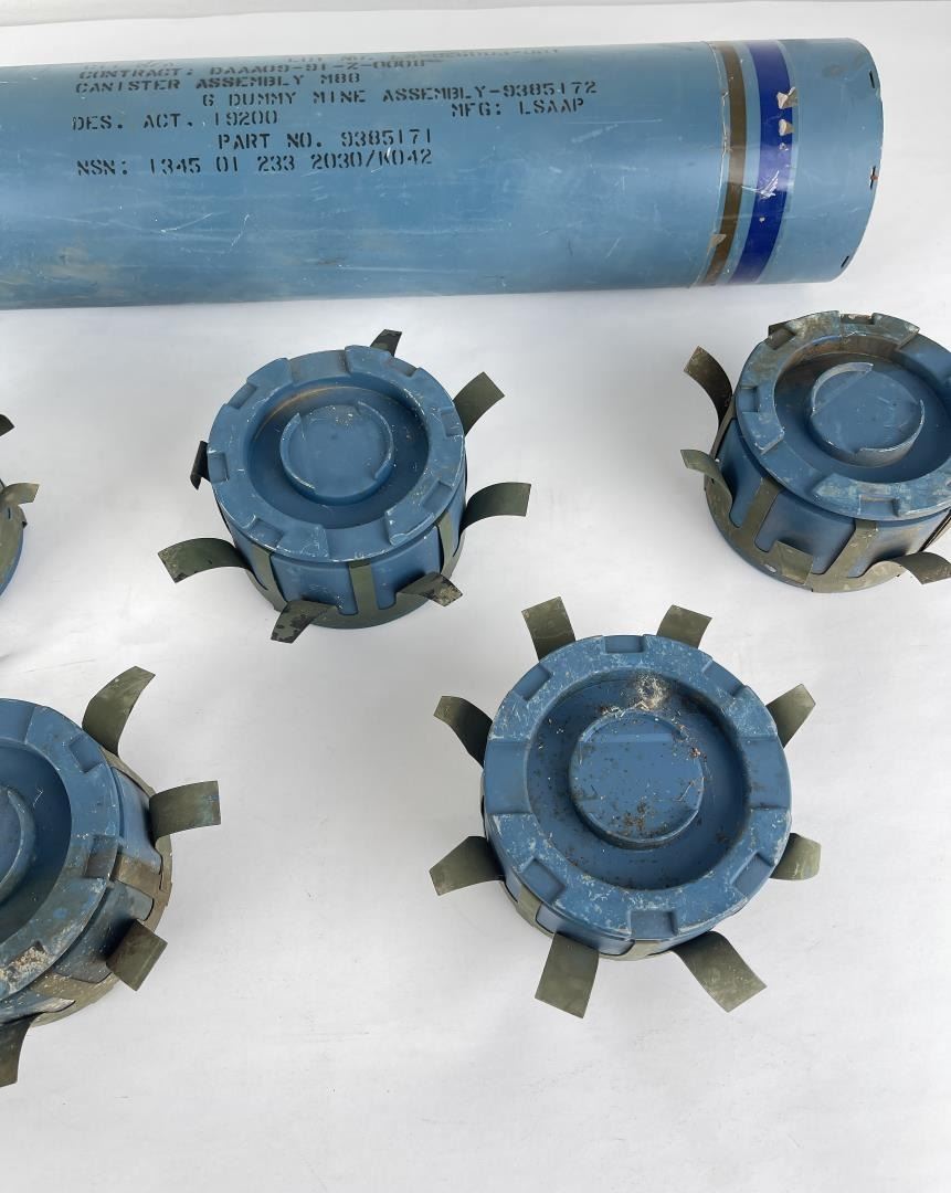 Vietnam War M88 Canister Dummy Cluster Mines