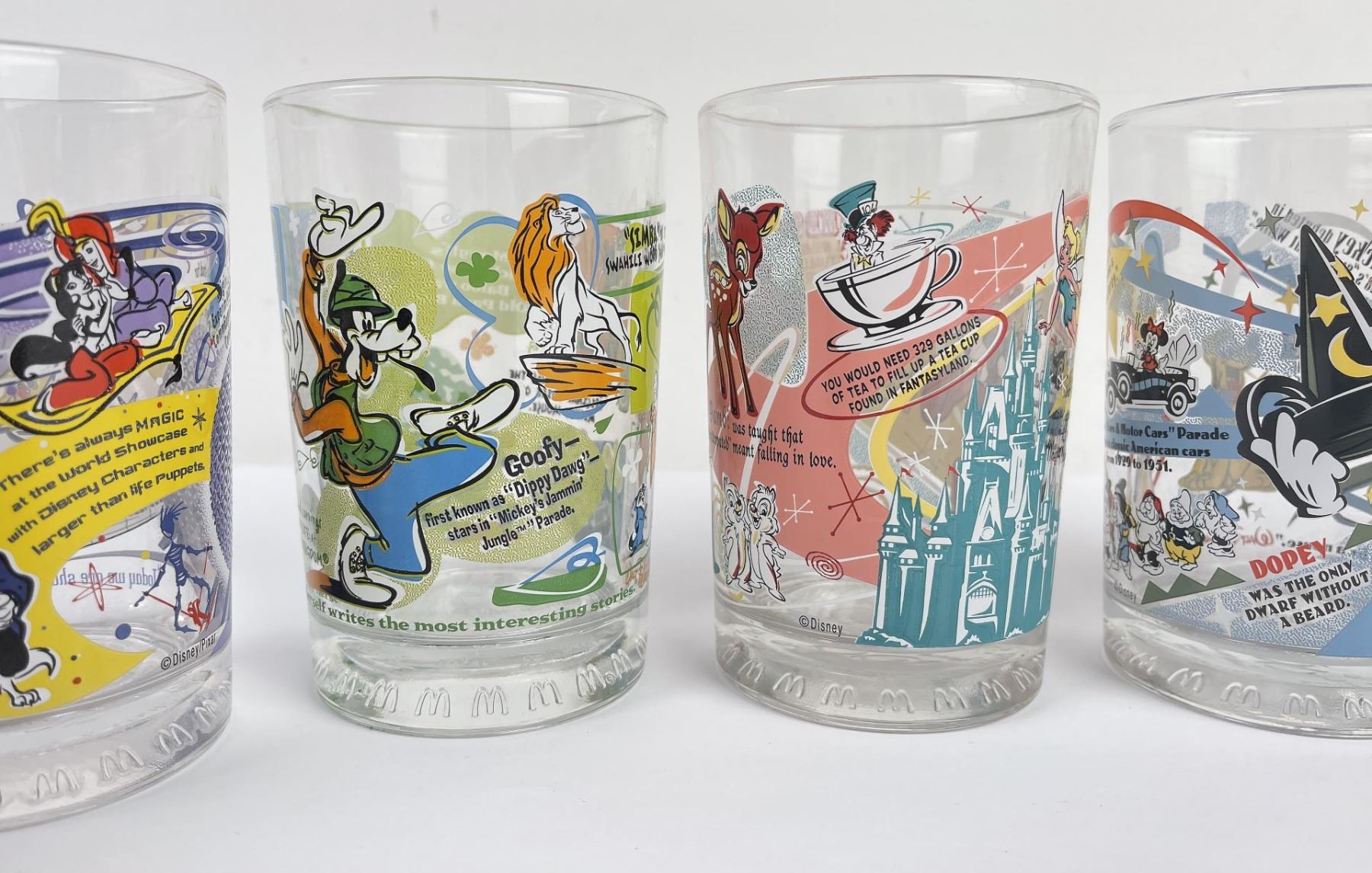 25th Anniversary Mcdonalds Disney Glasses