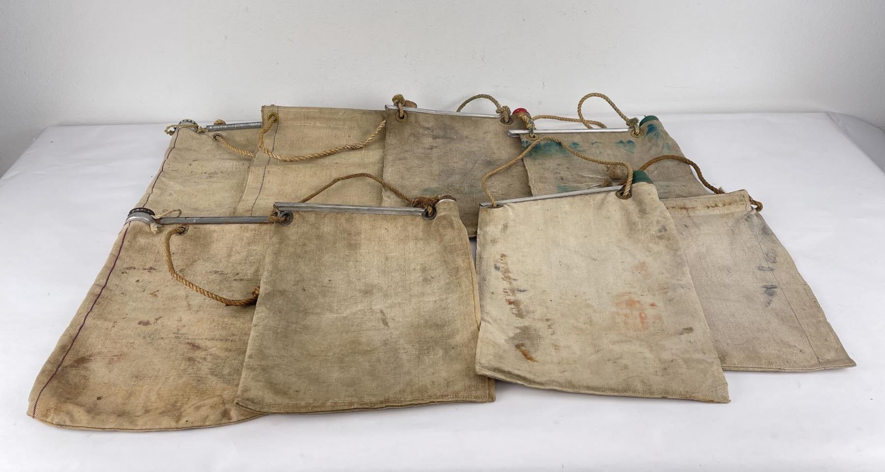 Group of Antique Desert Water Bags