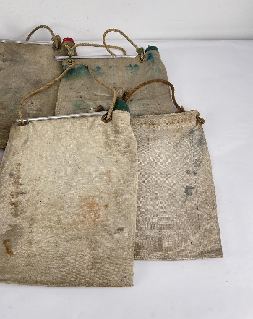 Group of Antique Desert Water Bags
