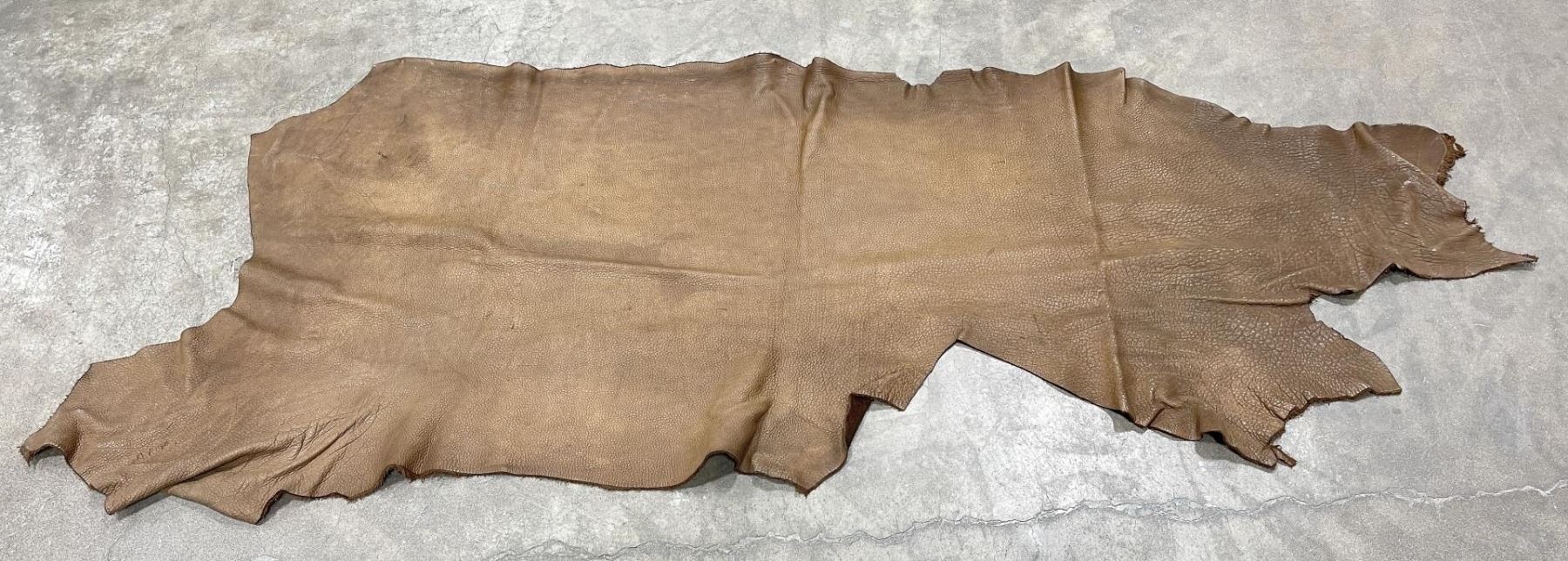 Tanned Buffalo Leather Hide 76" Long