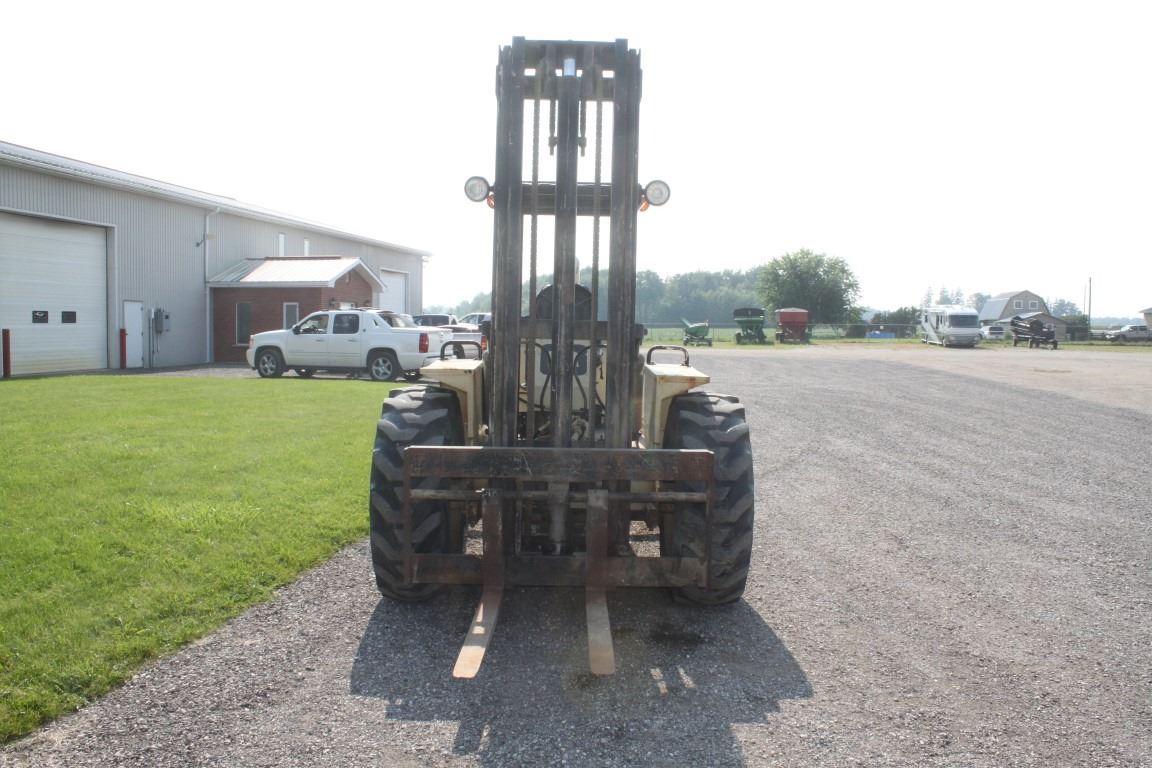 Ingersol Rand RT 706 F 4wd Forklift, rops, side shift, 6000Lbs capacity ...